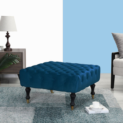 Blue Square Ottomans & Poufs You'll Love in 2020 | Wayfair