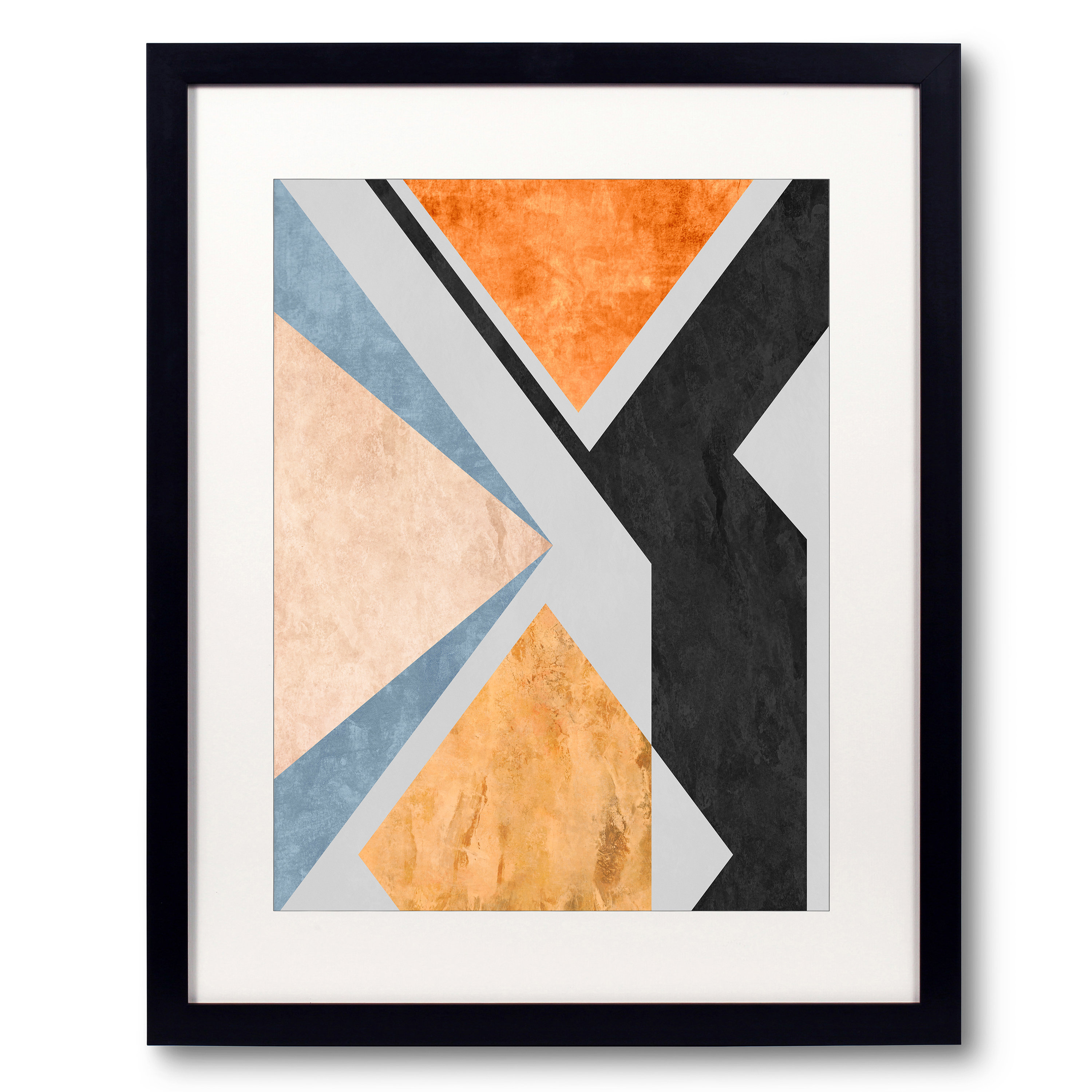 Made & Curated Geometric Pattern Geometric Pattern With Triangles by ...