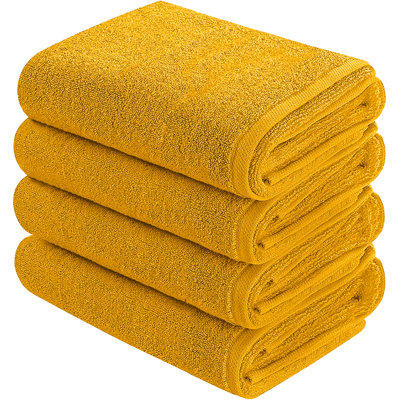 Yellow & Gold Bath Towels You'll Love in 2020 | Wayfair