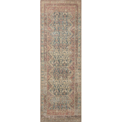 Angela Rose x Loloi Aubrey Ocean / Spice Area Rug | Wayfair