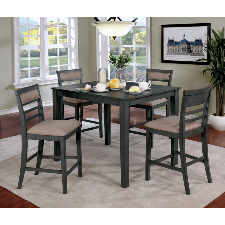 Red Barrel Studio® Duong 4 - Person Counter Height Dining Set | Wayfair