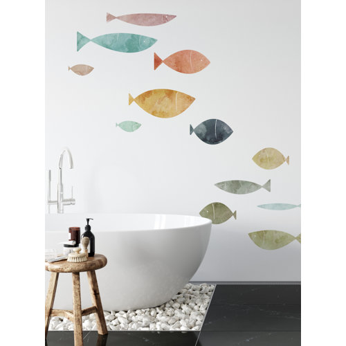 Dovecove School Of Fish Wall Decal | Wayfair