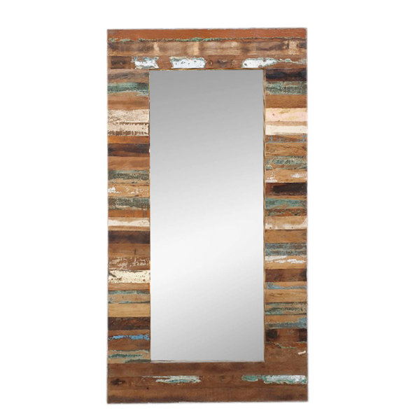 Union Rustic Heyman Rectangle Wood Wall Mirror | Wayfair.co.uk