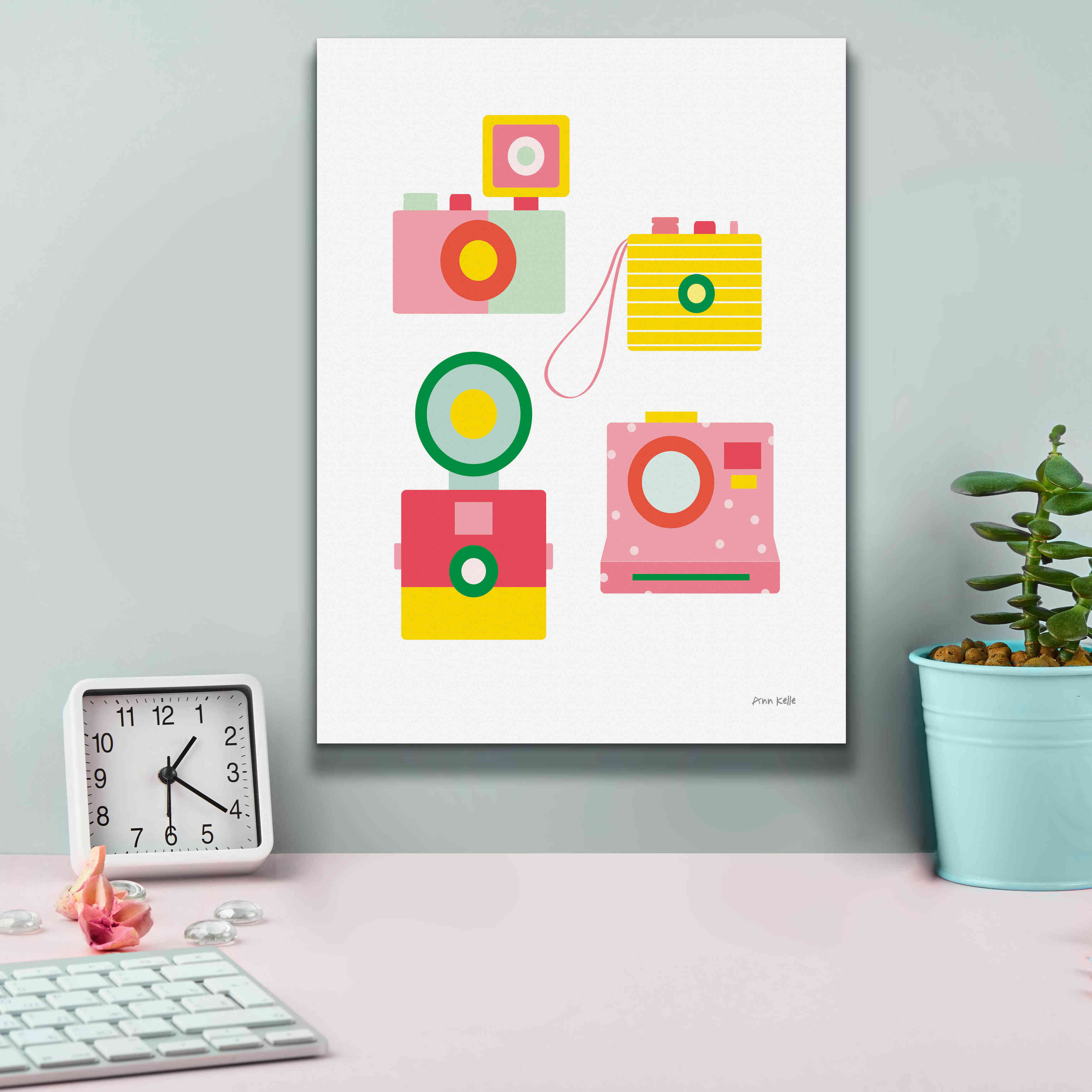 Epic Graffiti Camera Shy II by Ann Kelle - Wrapped Canvas Graphic Art ...