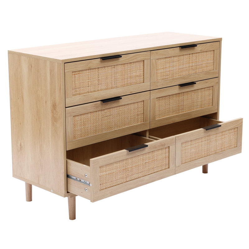 Beachcrest Home Scot 6 - Drawer Dresser & Reviews | Wayfair
