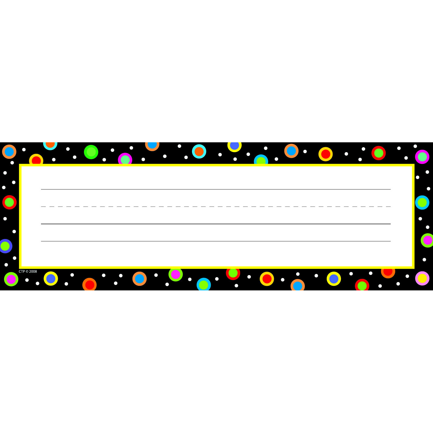 Creative Teaching Press Dots Name Tag | Wayfair