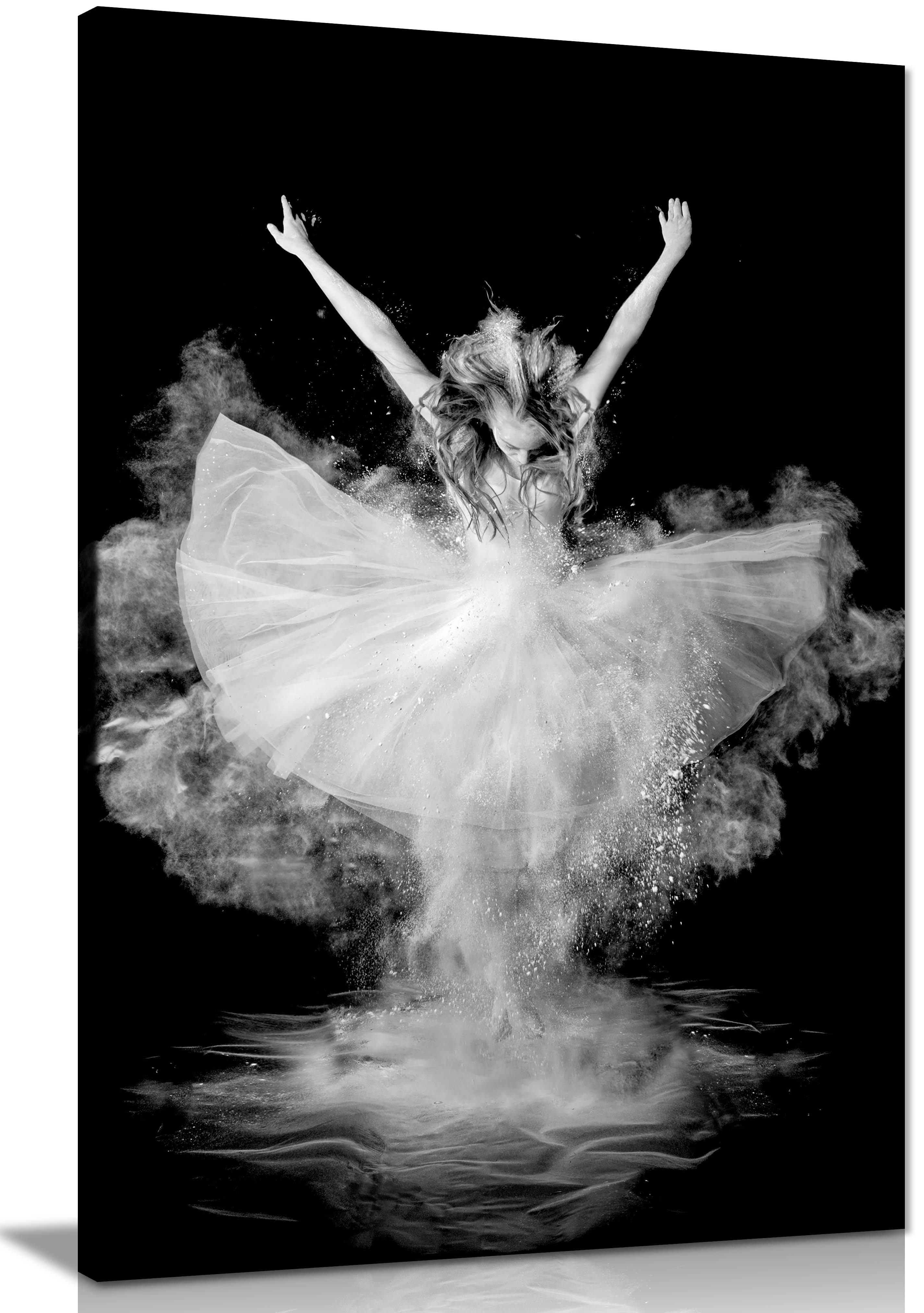 Panther Print Dancing Ballerina Leap Pose - Photograph on | Wayfair.co.uk