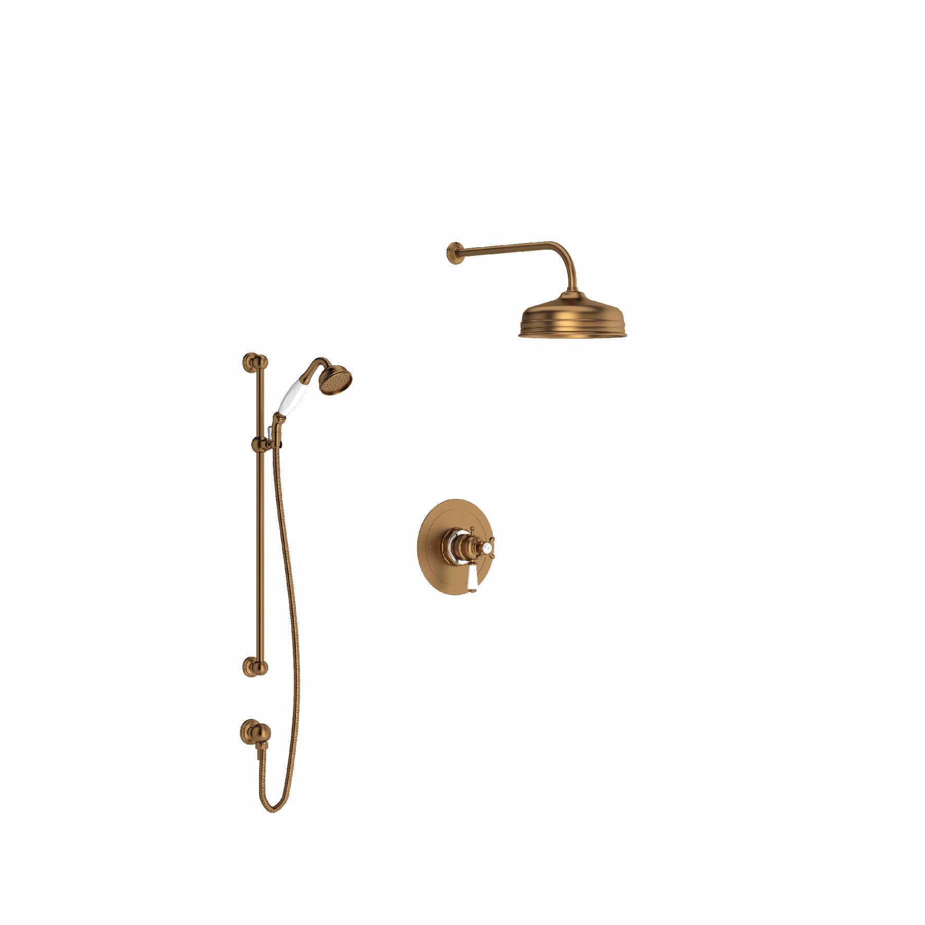 House of Rohl Thermostatic Shower Faucet with Rough-in Valve & Reviews ...
