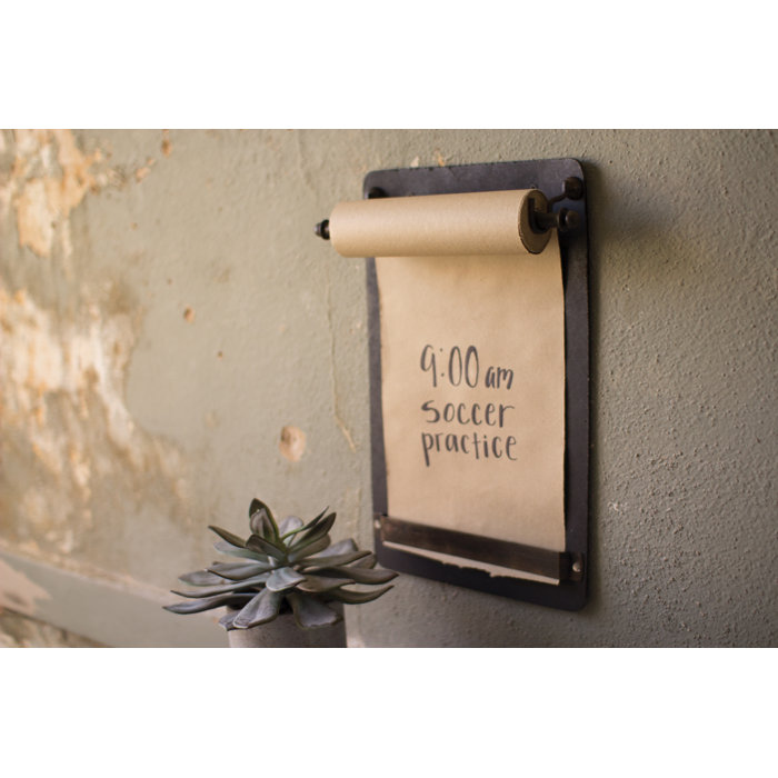Fleur De Lis Living Note Roll Wall Mounted Chalkboard & Reviews | Wayfair