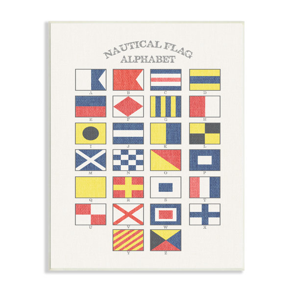 Nautical-alphabet | Wayfair