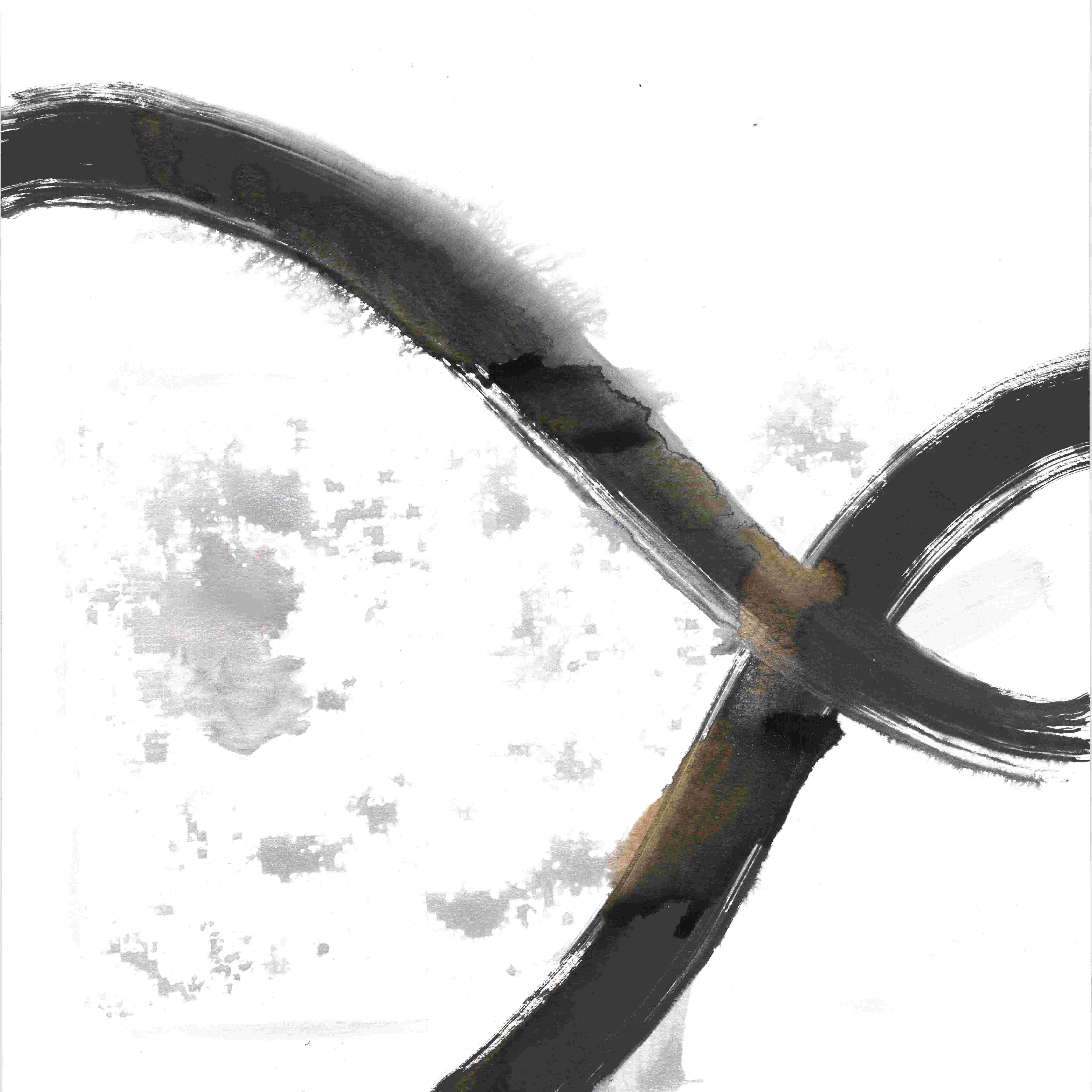 Wrought Studio Loop Watercolor - Wrapped Canvas Painting | Wayfair