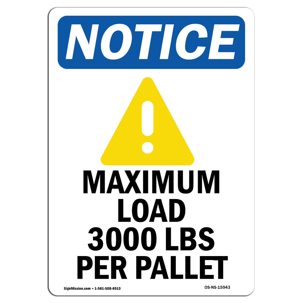 SignMission Maximum Load Sign | Wayfair