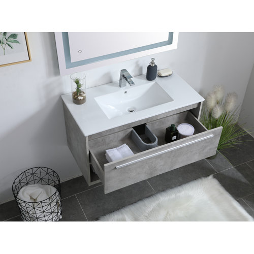 Modern 36 Inch Single Bathroom Vanities | AllModern