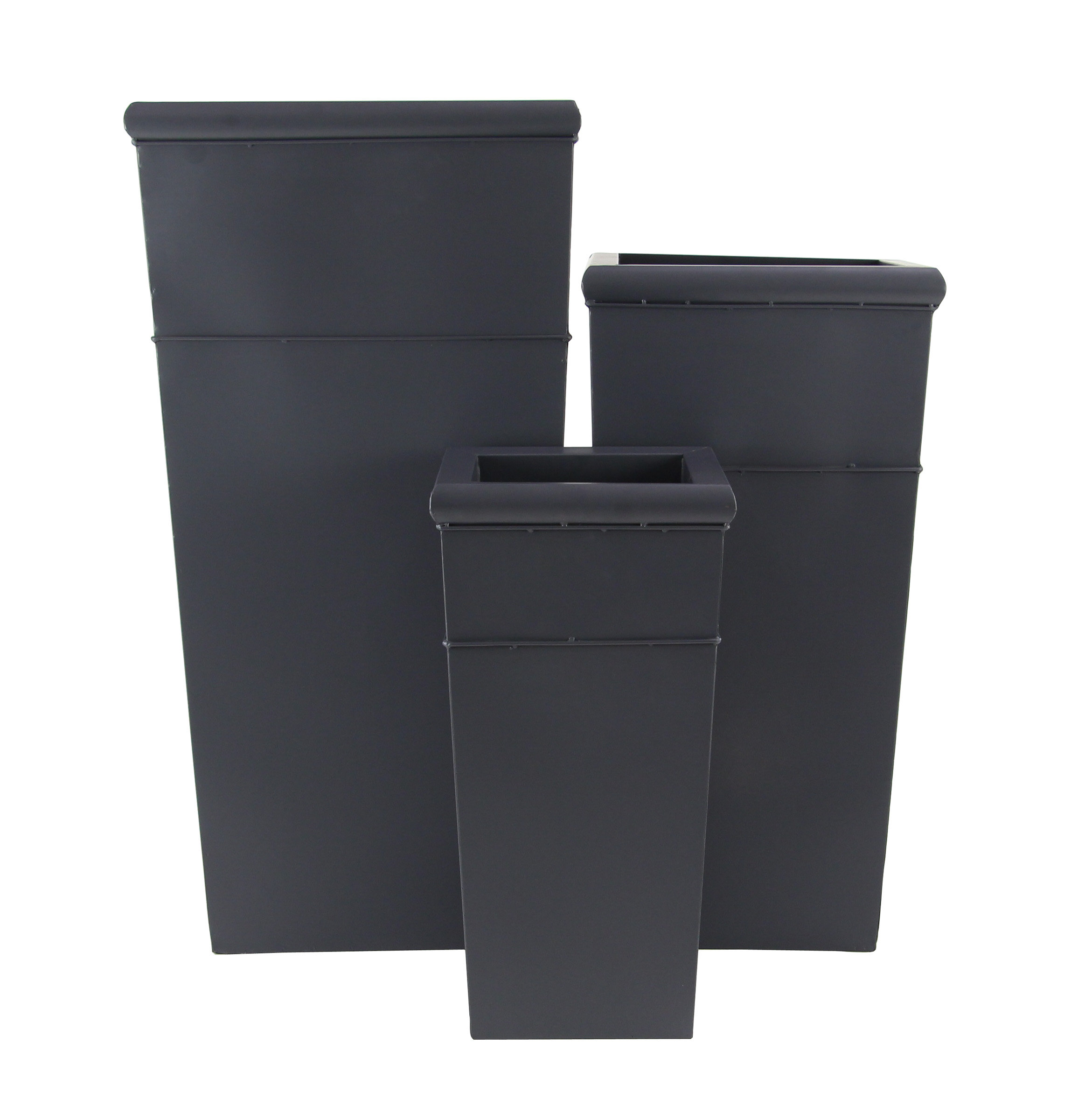 Latitude Run® Elam Tin Pot Planter | Wayfair