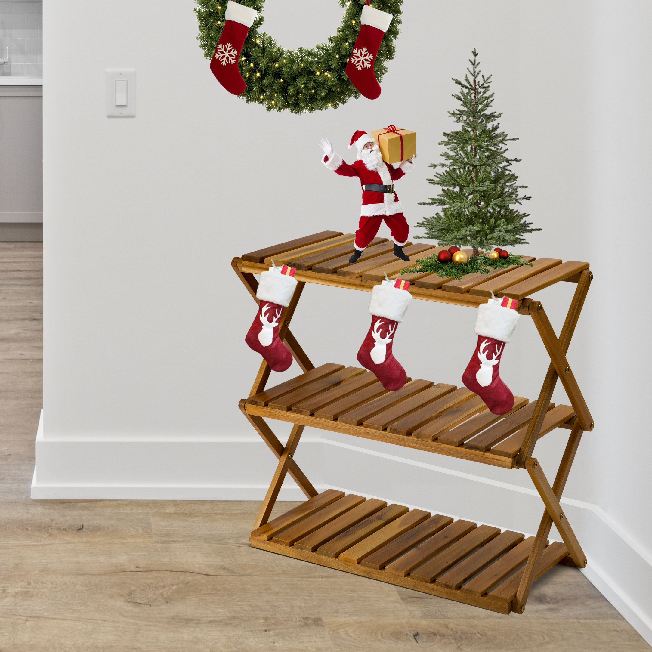Millwood Pines Reculver Foldable Plant Stand | Wayfair