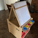 Guidecraft Kids Desk to Easel Art Cart & Reviews | Wayfair
