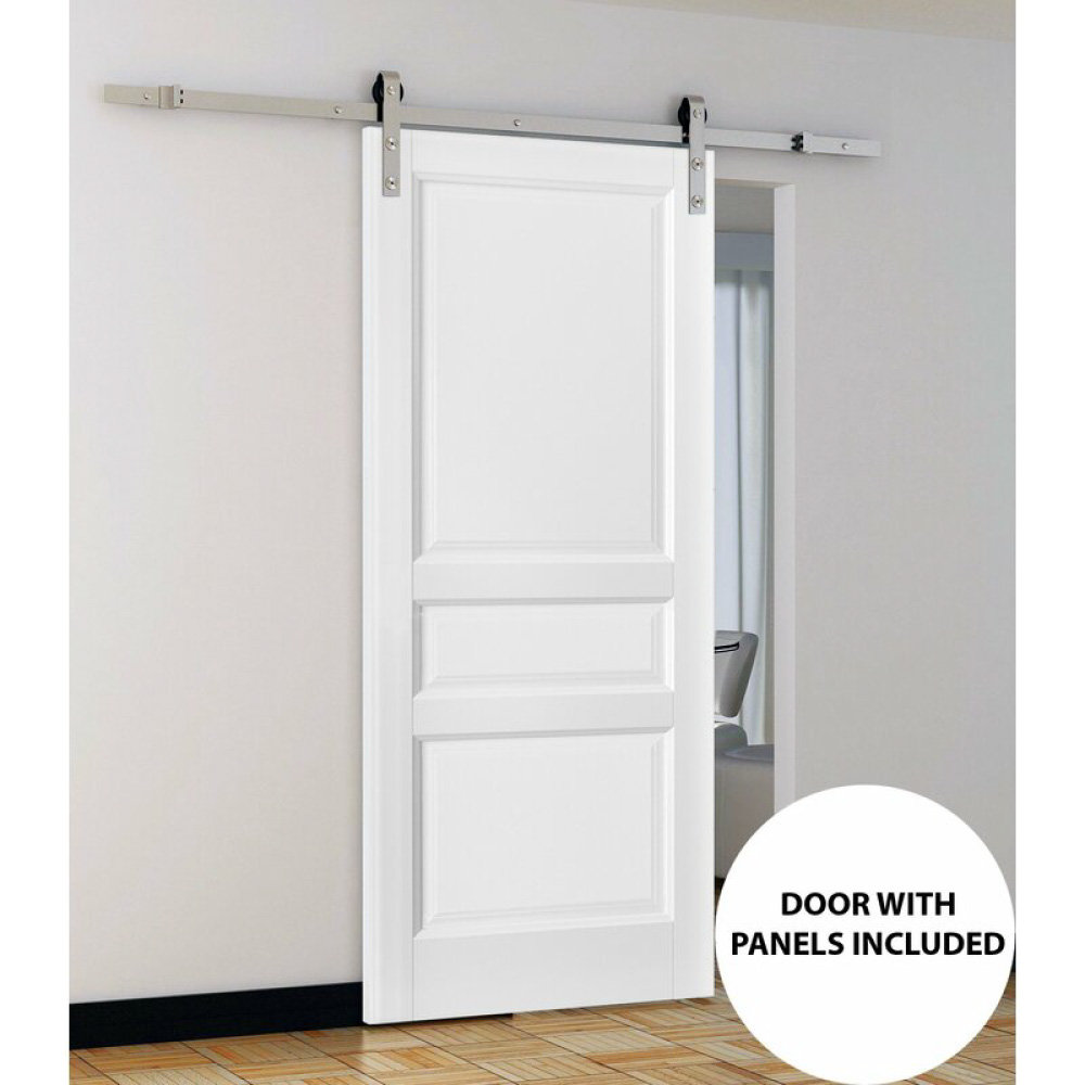 NYKHDC Paneled Solid Wood Lucia Standard Door | Wayfair