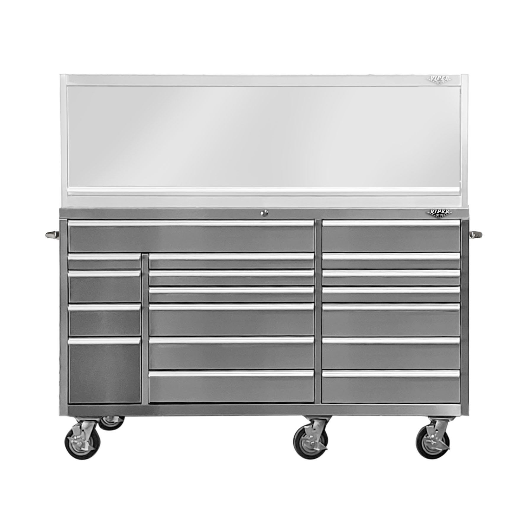 Viper Tool Storage Pro Series 72" W 30" D 18-Drawer Rolling Tool ...