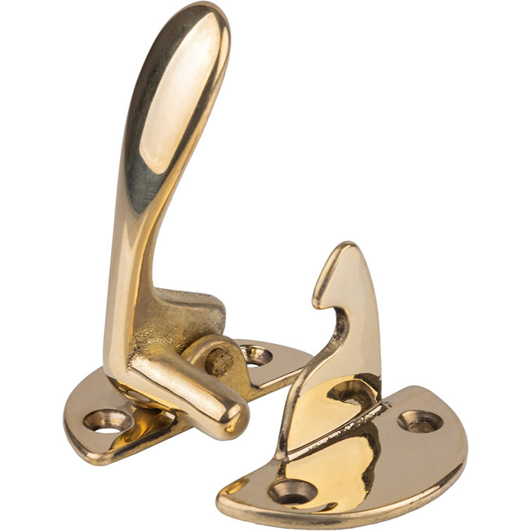 UNIQANTIQ HARDWARE SUPPLY Flush Right Cabinet Door Lever Latch and ...