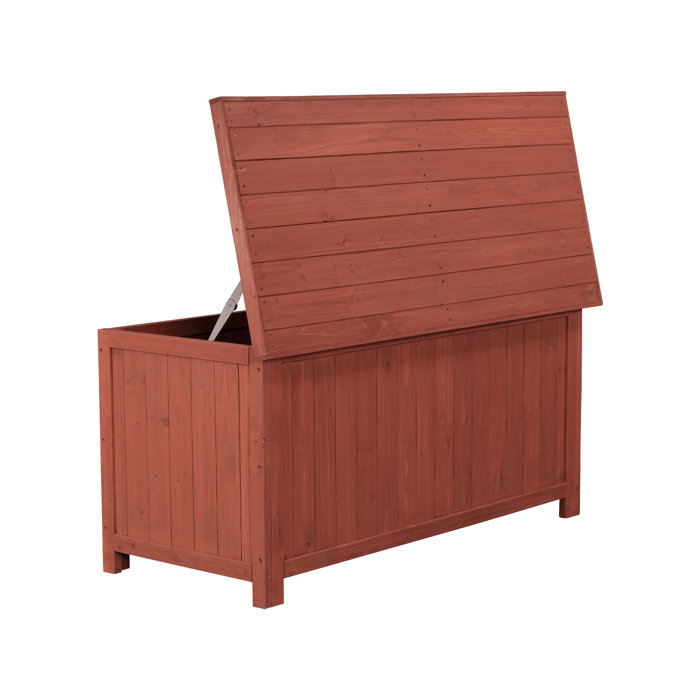 Leisure Season 67 Gallons Gallon Water Resistant Solid Wood Harvested ...