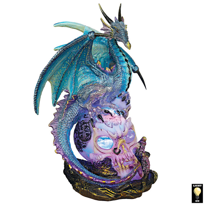 Design Toscano Dragon Assassin Illuminated Figurine & Reviews | Wayfair