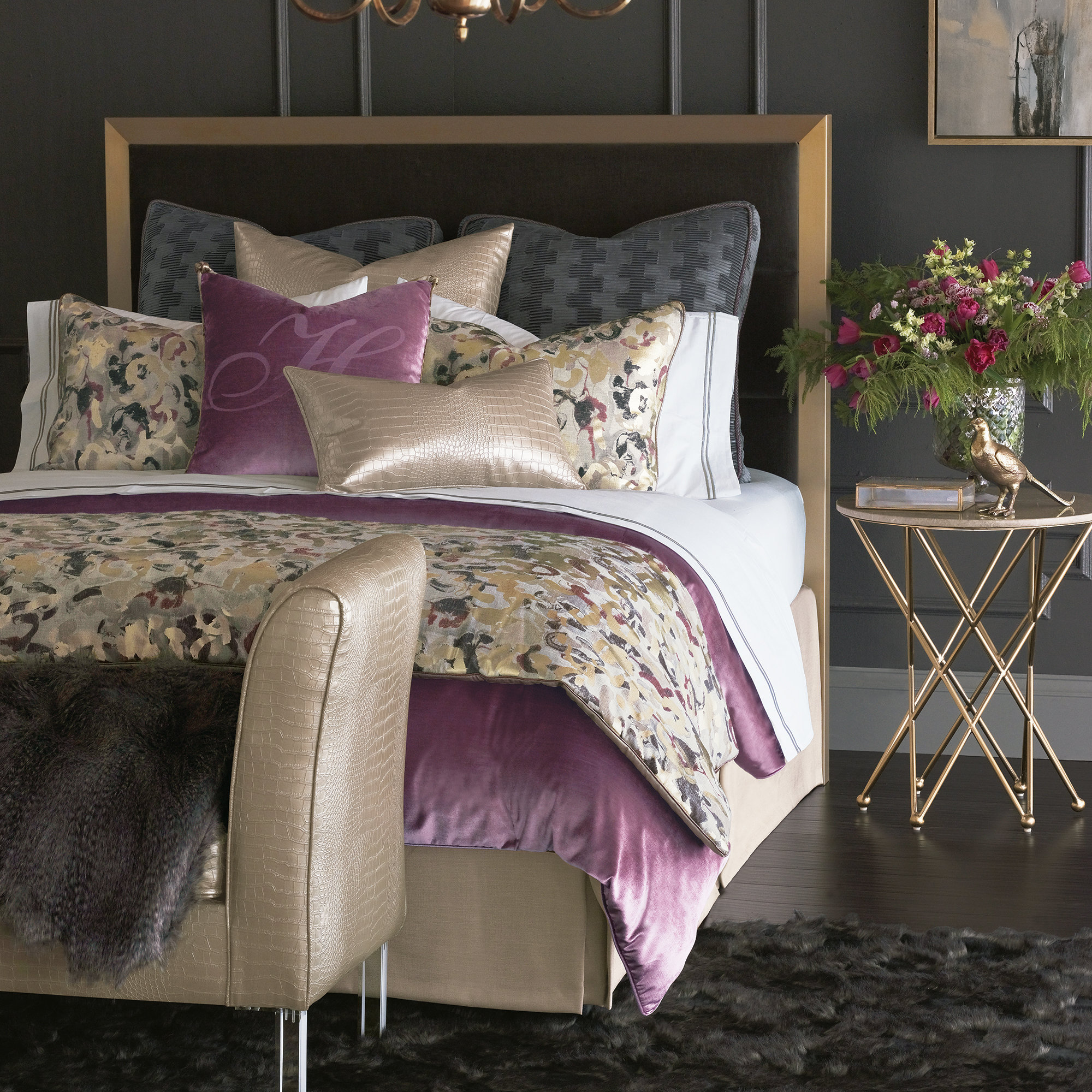 Eastern Accents Valentina Single Reversible Duvet Cover | Wayfair