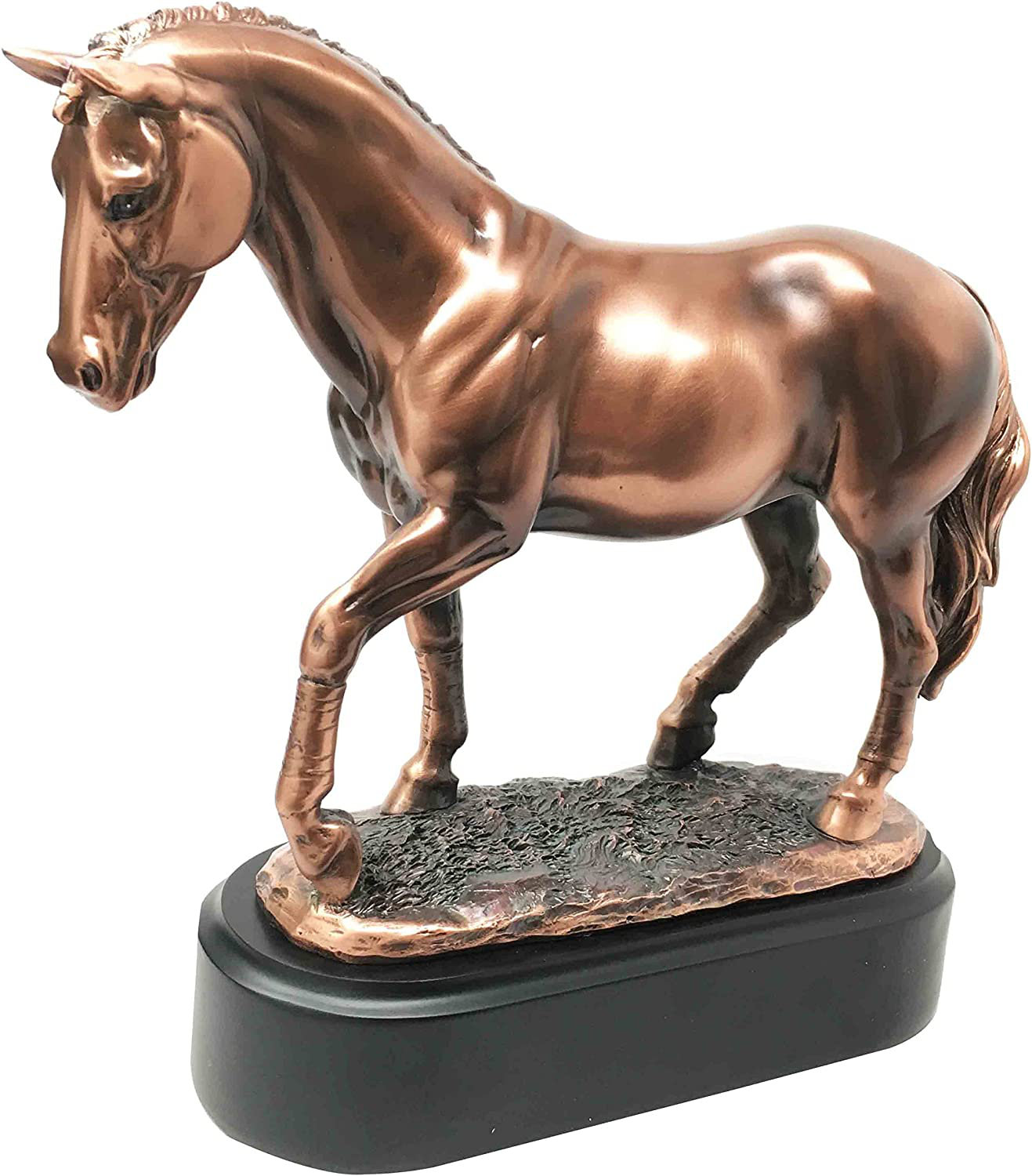 Union Rustic Jenafer Farm Horse Family Mare and Foal Figurine | Wayfair