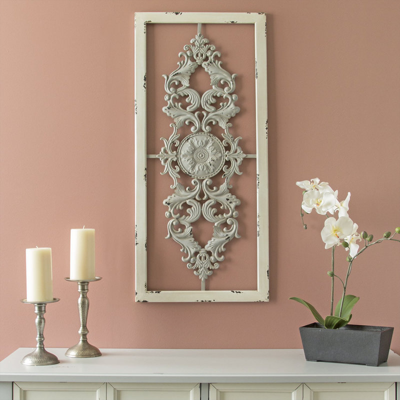 Ophelia & Co. Scroll Panel Wall Décor | Wayfair