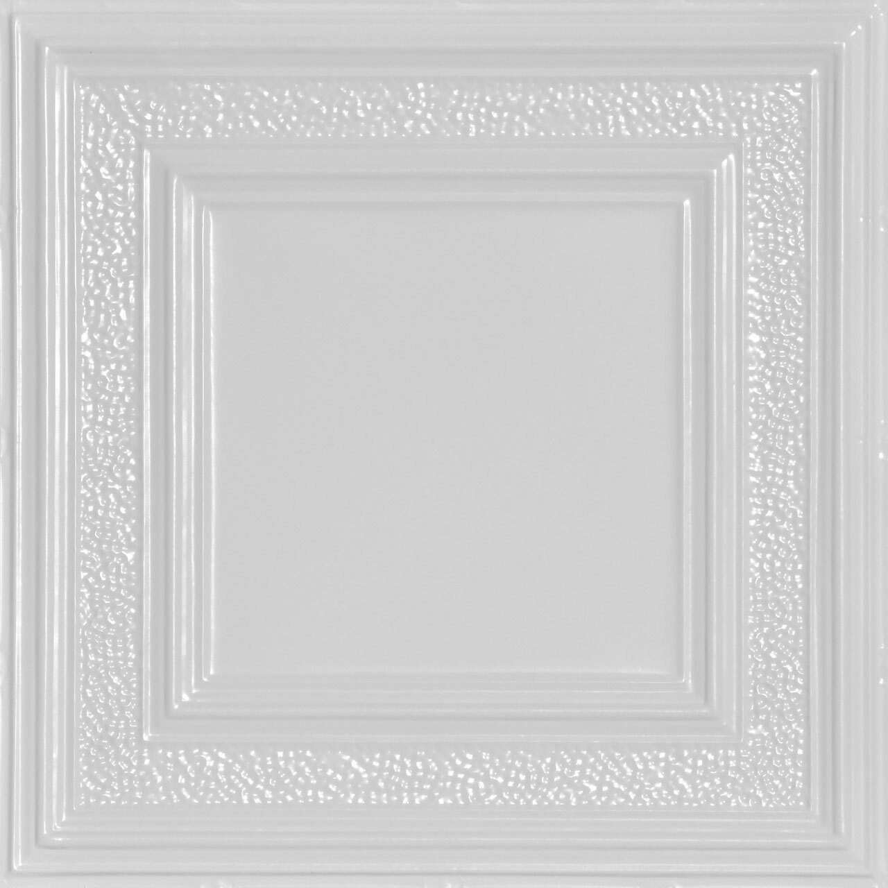 FromPlainToBeautifulInHours Country Cork 2 ft. x 2 ft. Nail-Up Tin ...