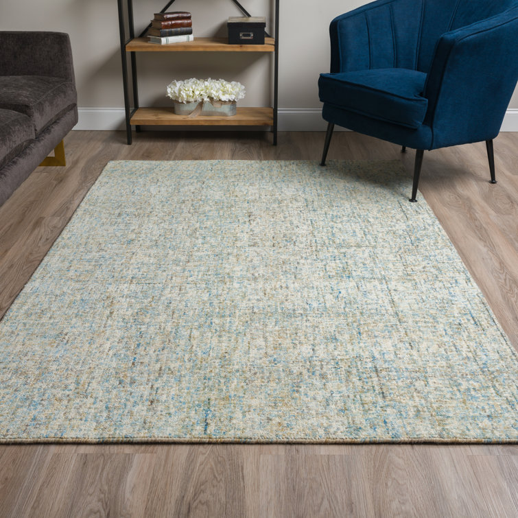 Latitude Run® Gilboa Handmade Tufted Wool Chambray Rug & Reviews | Wayfair