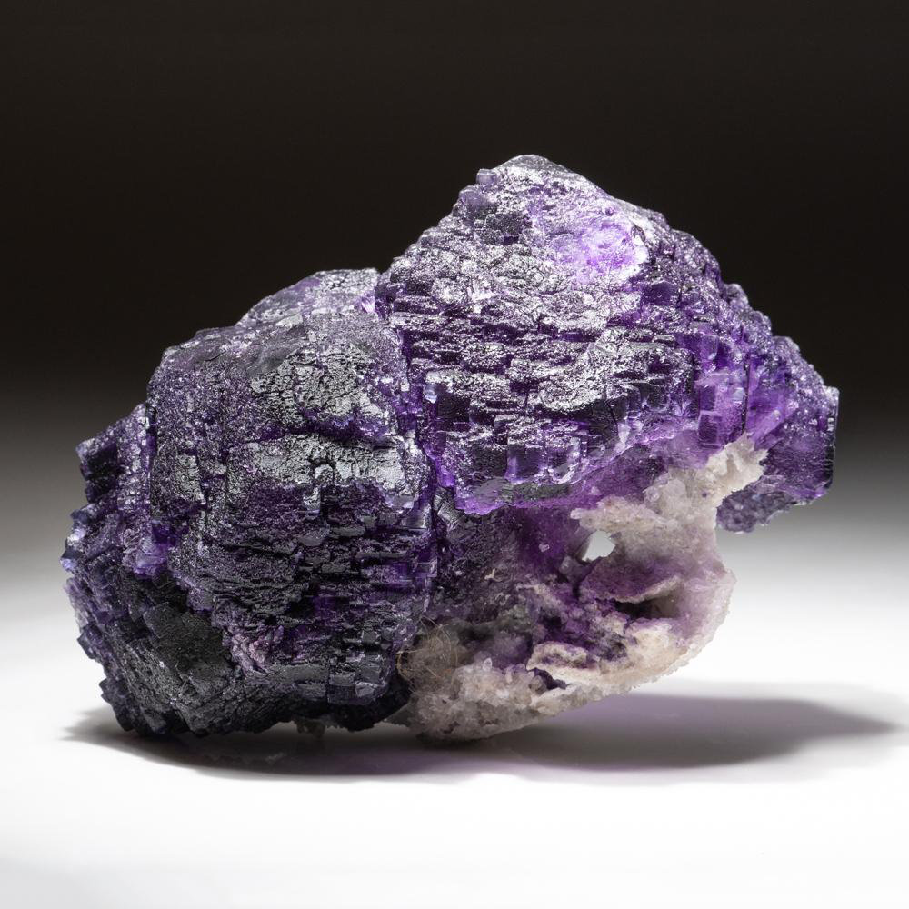 Astro Gallery of Gems Genuine Purple Fluorite Cluster | Wayfair