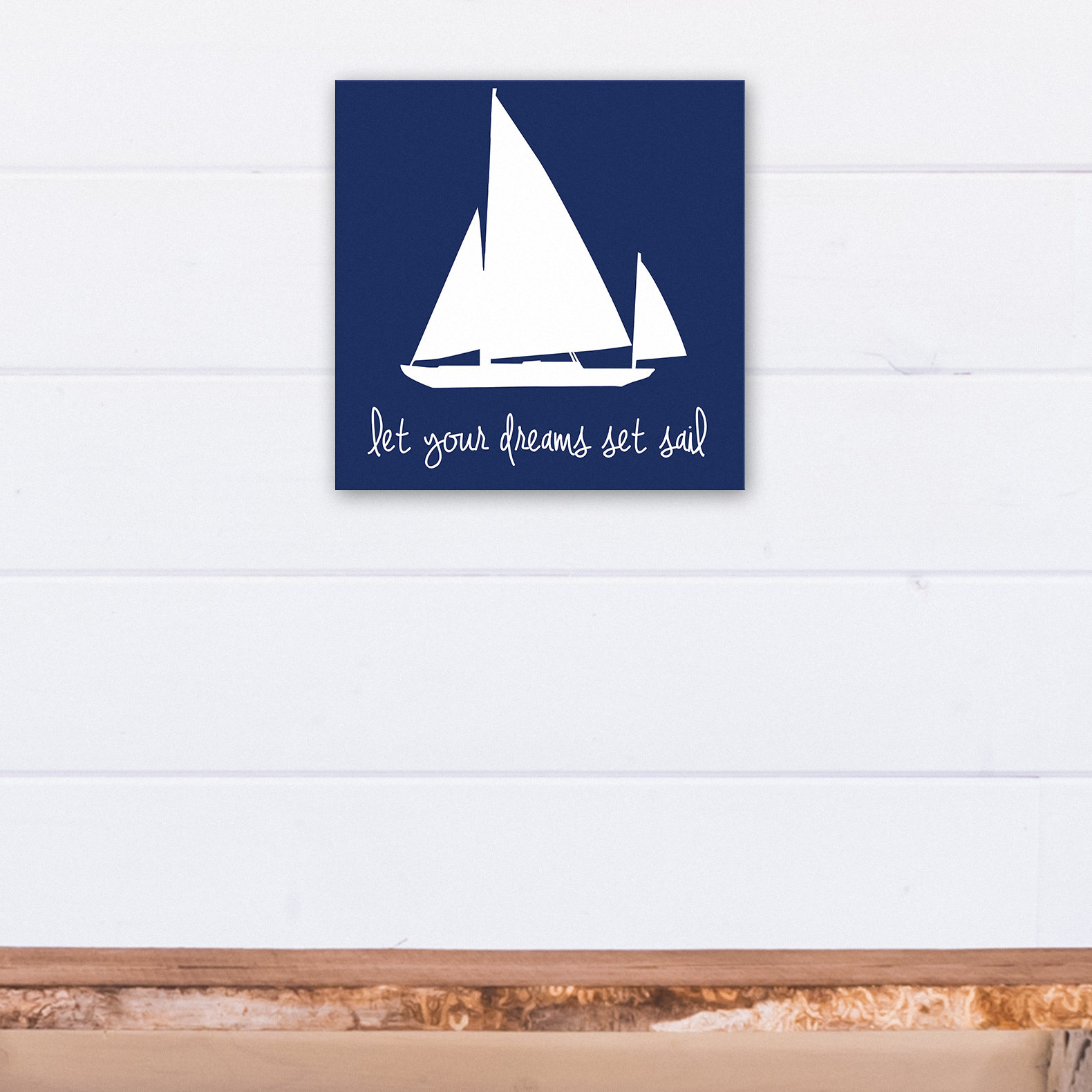 Zoomie Kids Kacie 'Dreams Set Sail' Canvas Art | Wayfair