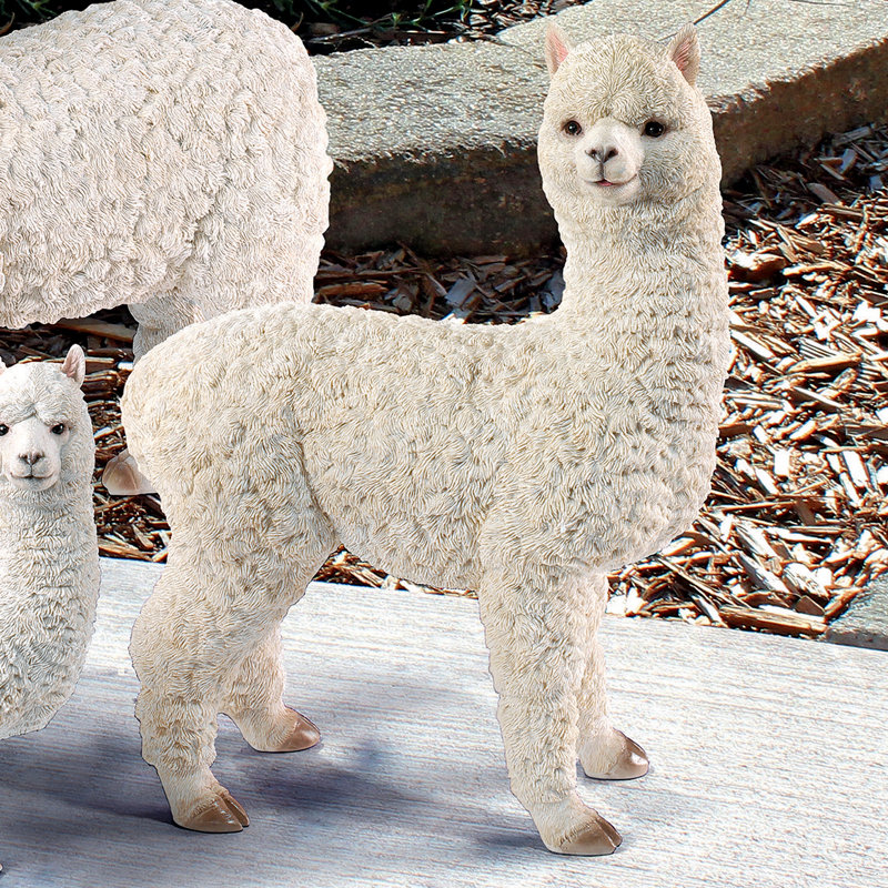 Design Toscano Alpacalypse of Alpaca Garden Statue | Wayfair