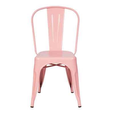 Metal Pink Kitchen & Dining Chairs You'll Love in 2020 | Wayfair