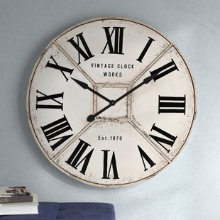 Wayfair | Oversized Wall Clocks You'll Love in 2022