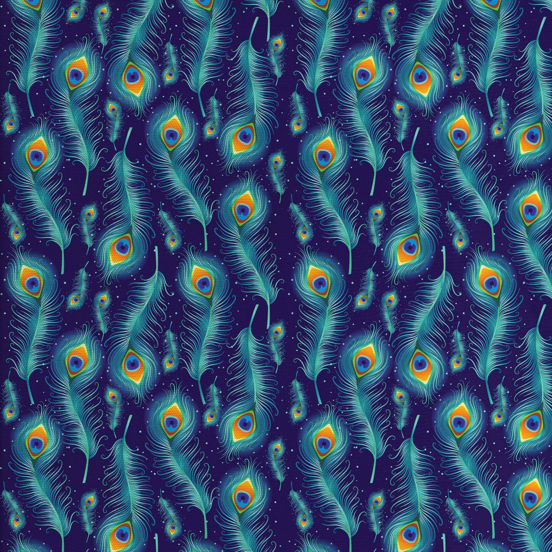 East Urban Home Peacock Fabric | Wayfair
