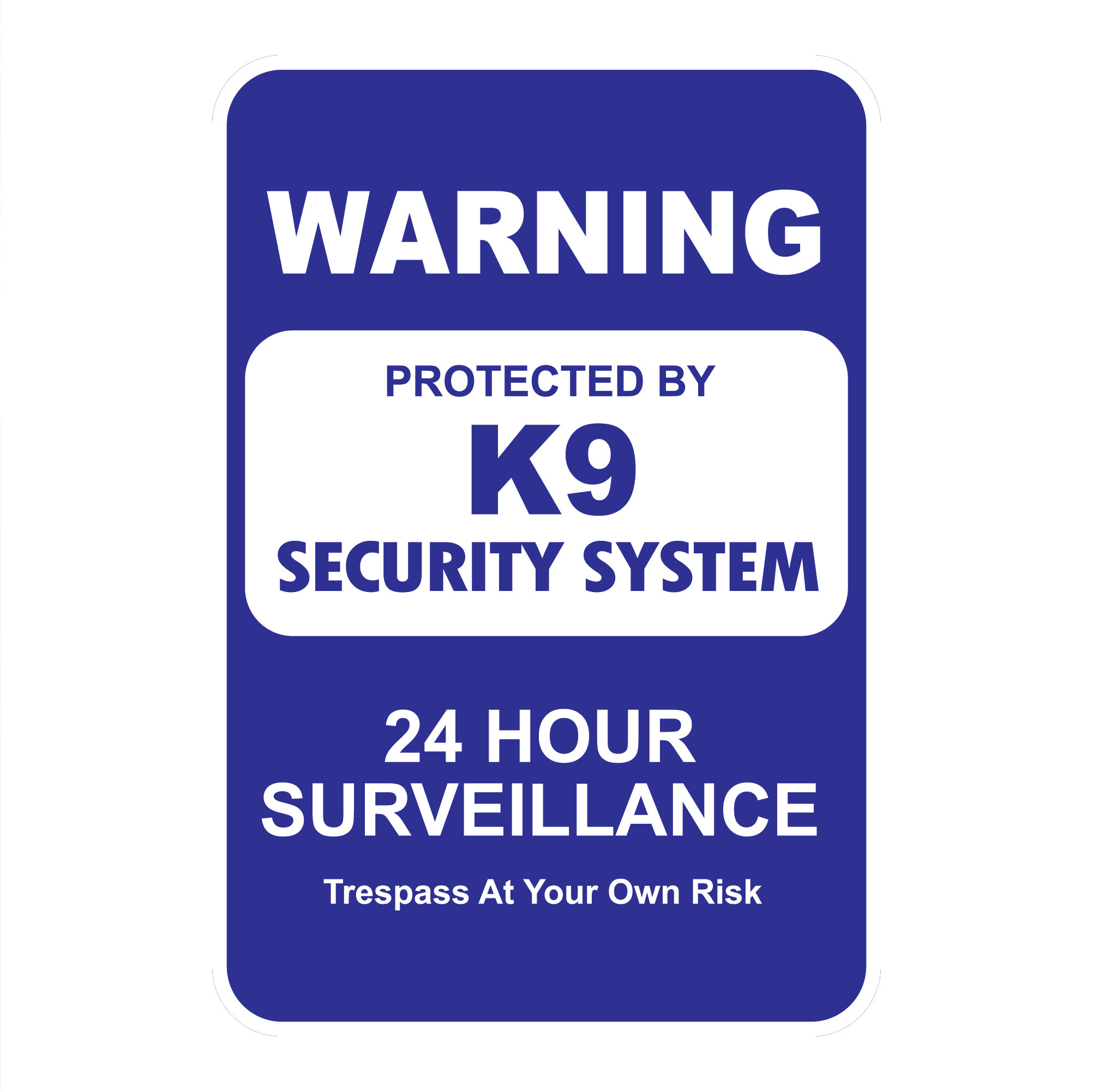 Imagine This Company K9 Security System Mini Garden Sign | Wayfair