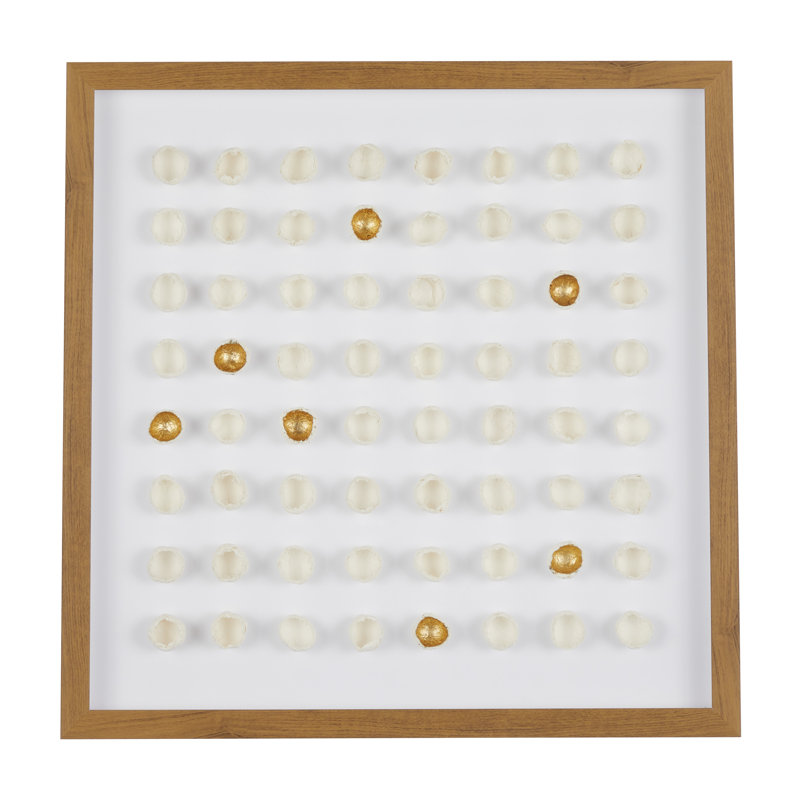 Novogratz Cole And Grey Paper Mache Handmade 3D Molded Art Geometric ...