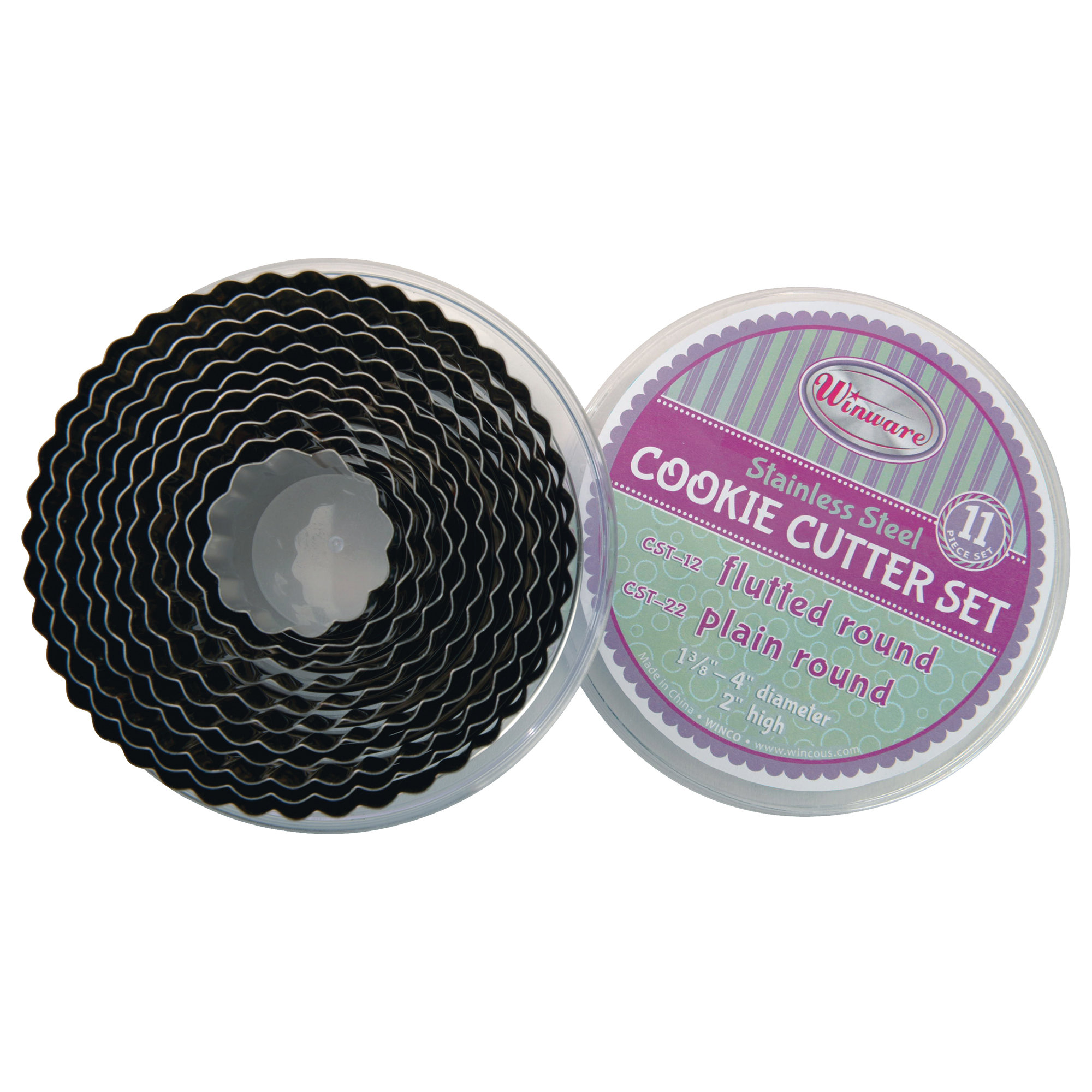 Winco 11 Piece Cookie Cutter Set | Wayfair