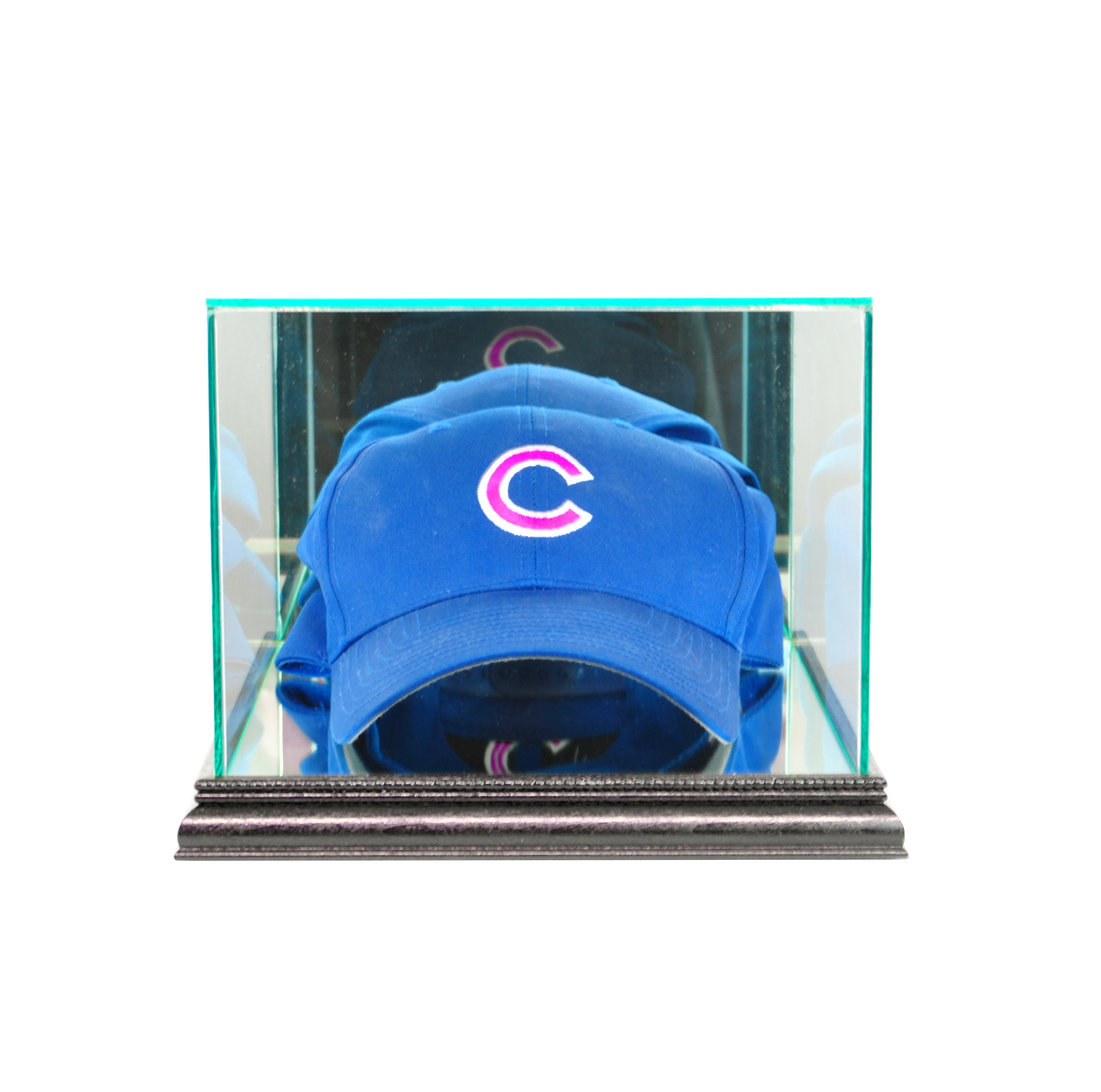 Perfect Cases And Frames 8'' x 10'' Glass Baseball Hat Display Case ...