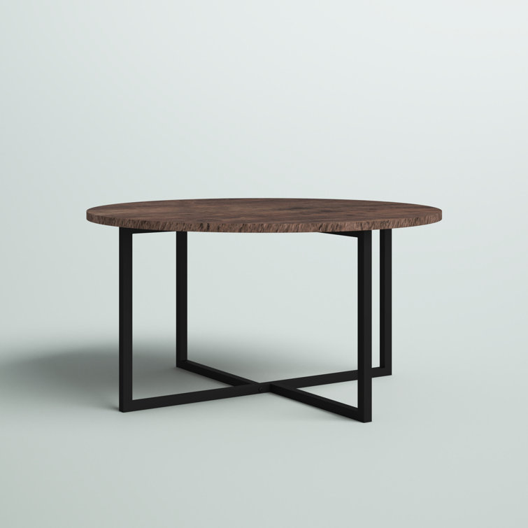 Steelside™ Ackerly Cross Legs Coffee Table & Reviews | Wayfair
