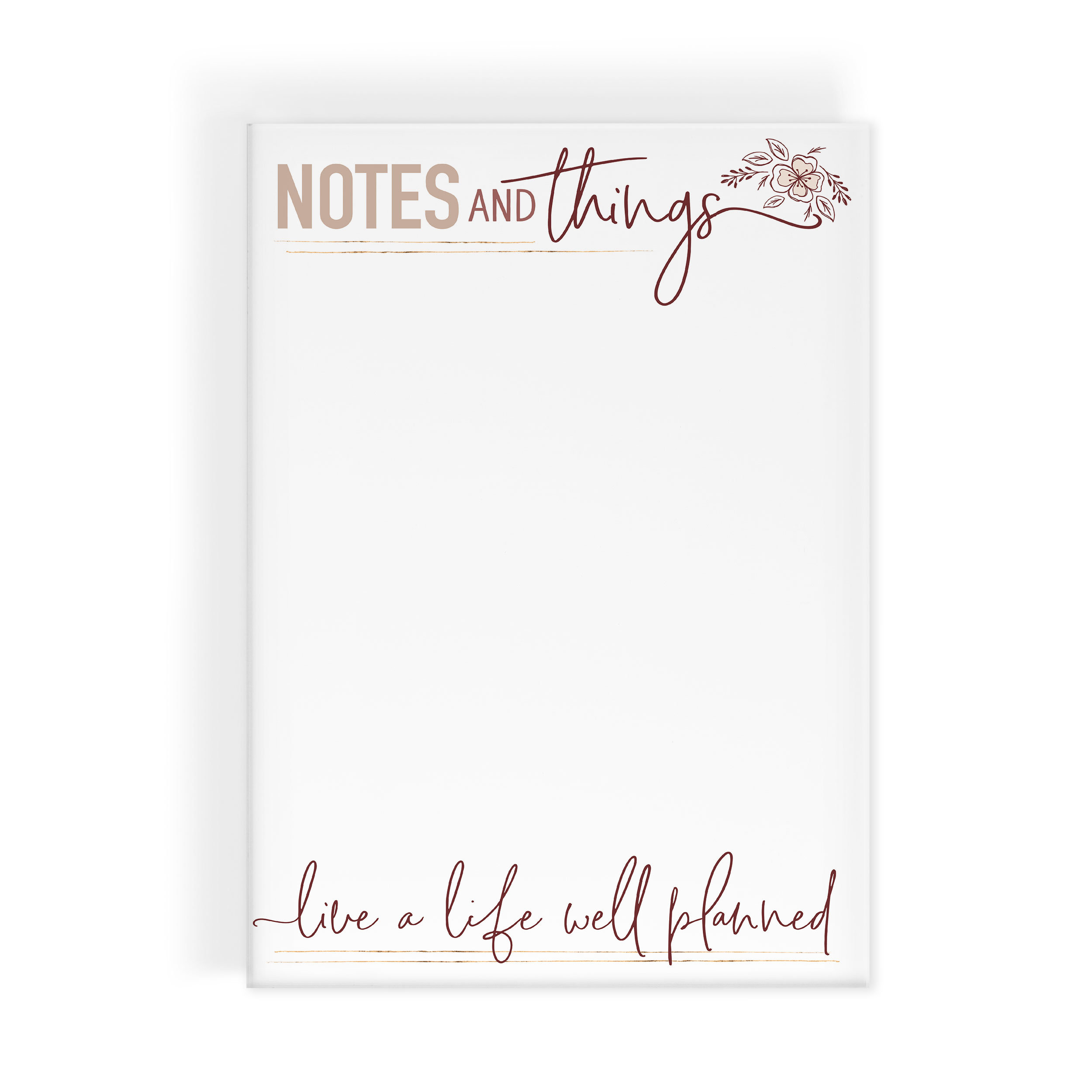 Trinx Notes Wall Mounted Dry Erase Board | Wayfair