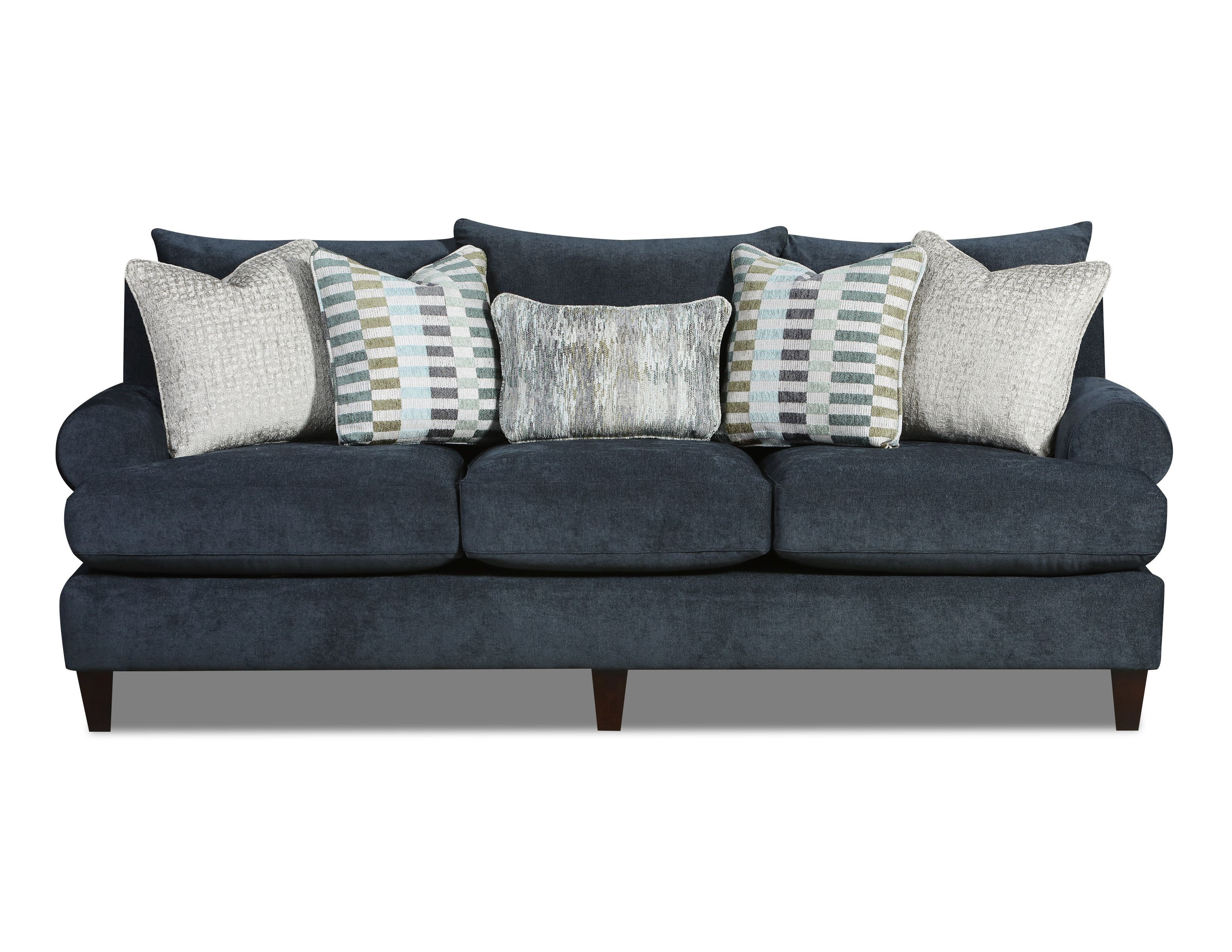 Southern Home Furnishings 98'' Upholstered Sofa | Wayfair