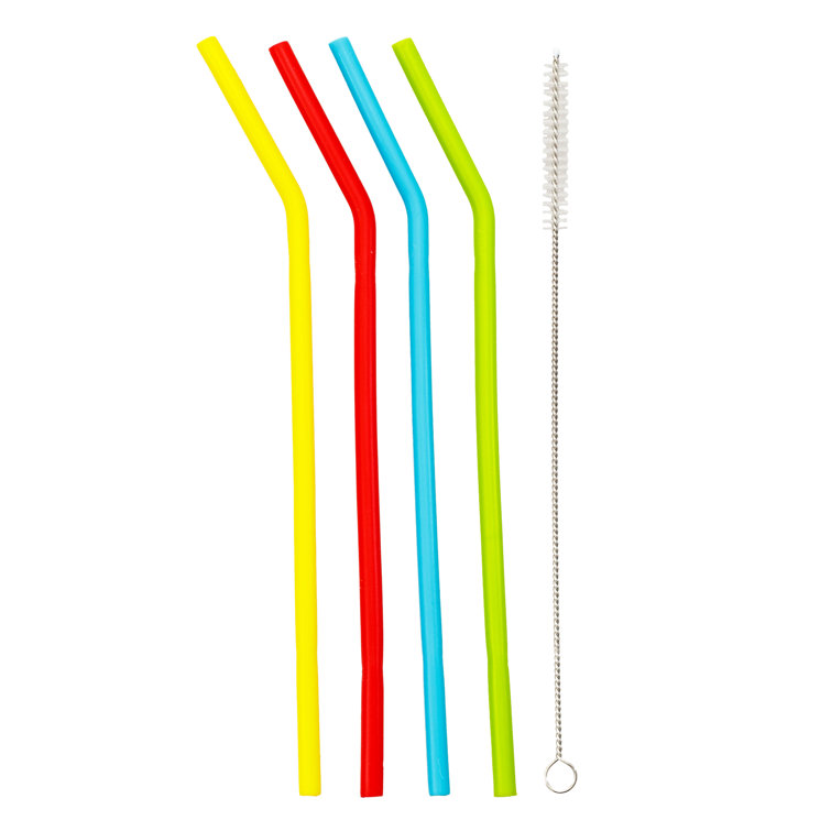 Echo Three Flexi Straws (Set Of 4) | Wayfair.co.uk