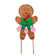 The Holiday Aisle® Metal Gingerbread Man Garden Stake & Reviews | Wayfair