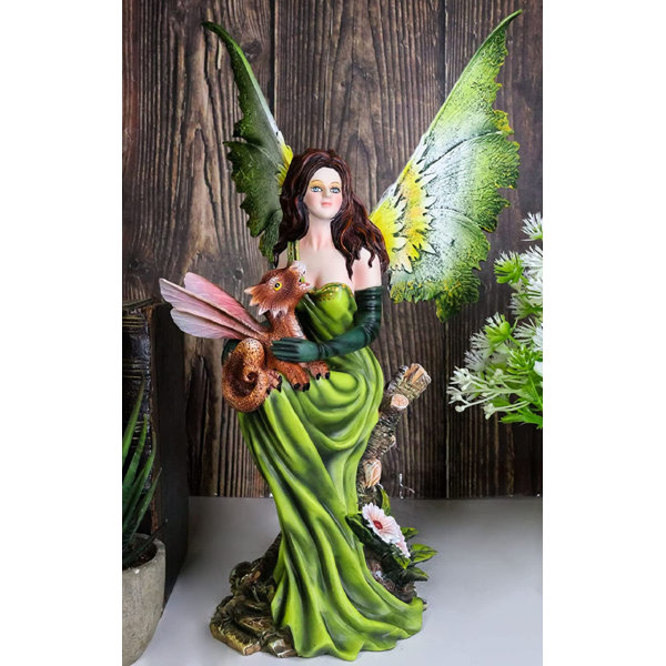 Trinx Ethereal Princess Of The Forest Tribal Fairy Sitting With Red ...