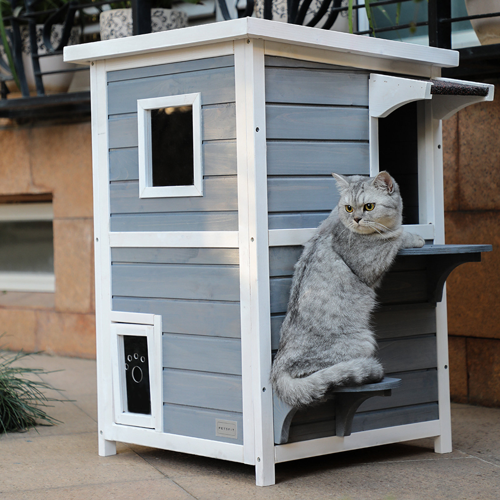 Tucker Murphy Pet™ Chitose Cat House | Wayfair