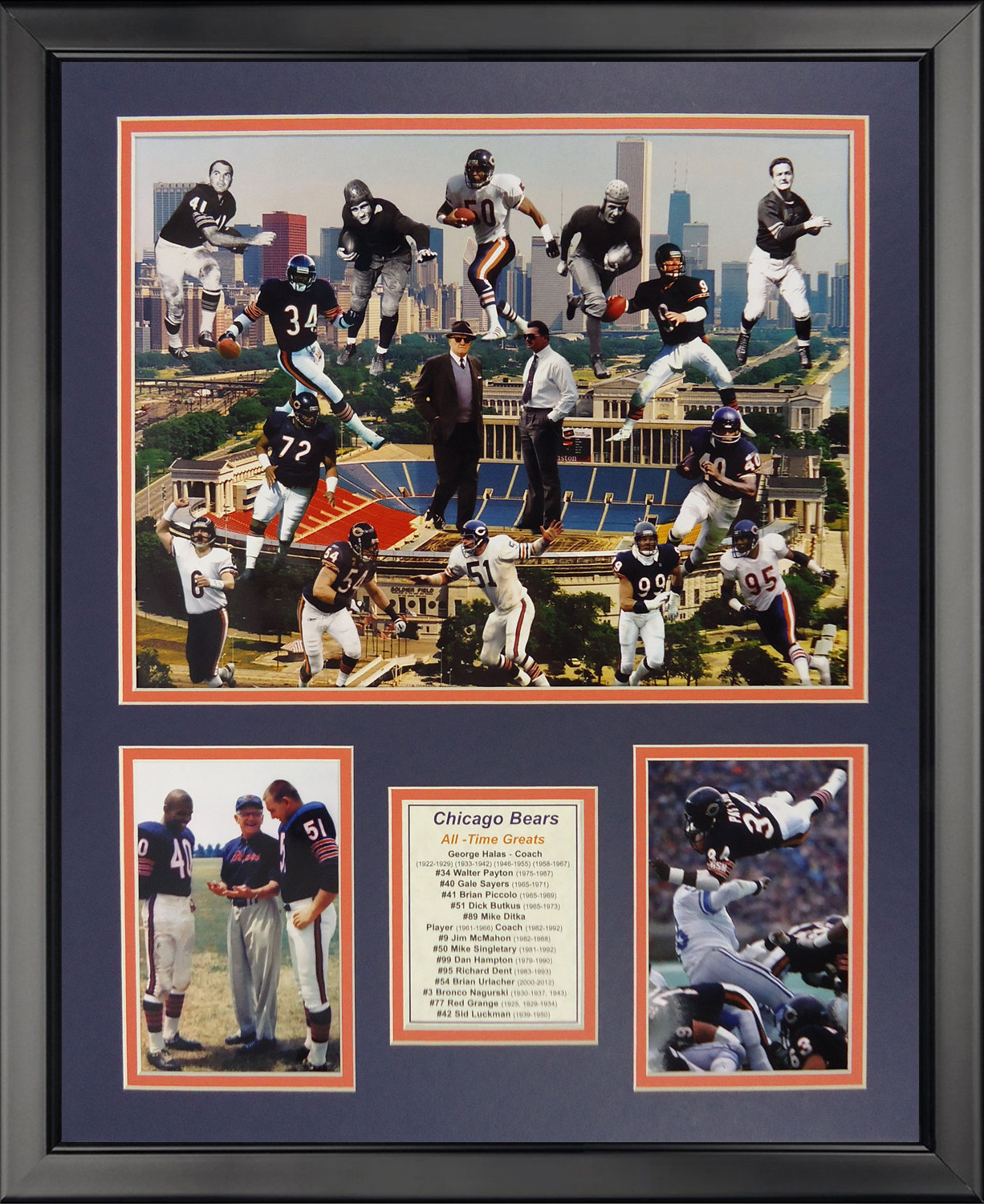 Legends Never Die NFL Picture Frame Memorabilia | Wayfair