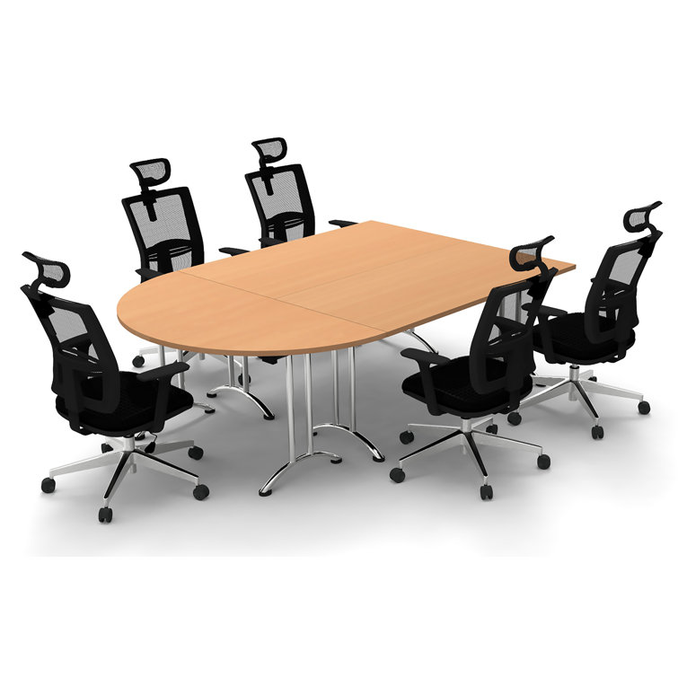 Symple Stuff Havana Half-Round Conference Table | Wayfair