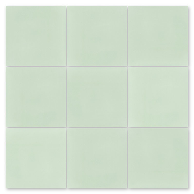 Villa Lagoon Tile Solid 8" x 8" Cement Wall & Floor Tile | Wayfair